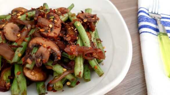 Ejotes al estilo Oriental – Nutrimentando